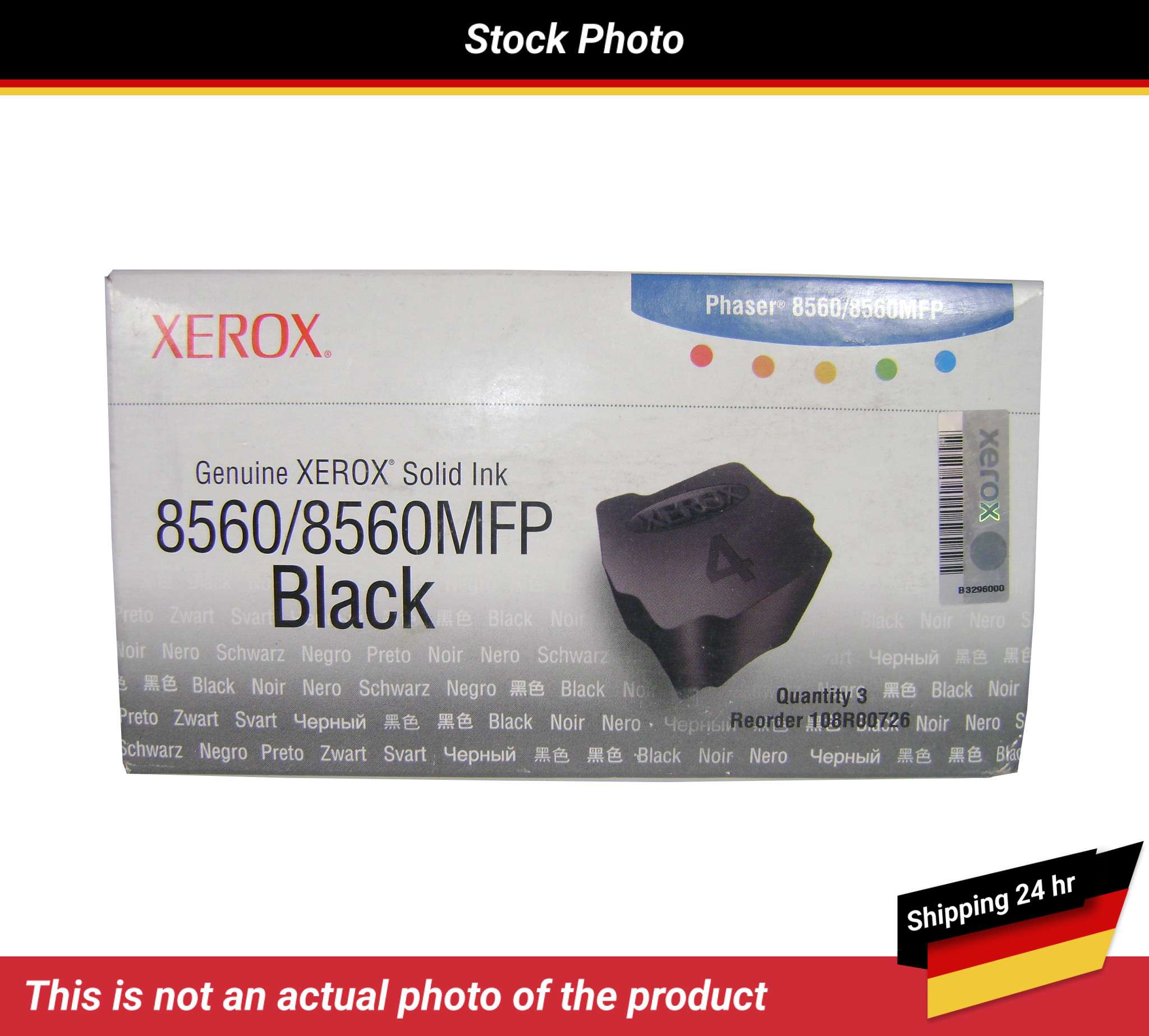 108R00726 Xerox Phaser 8560 Ink Black 95205427516 | eBay.de